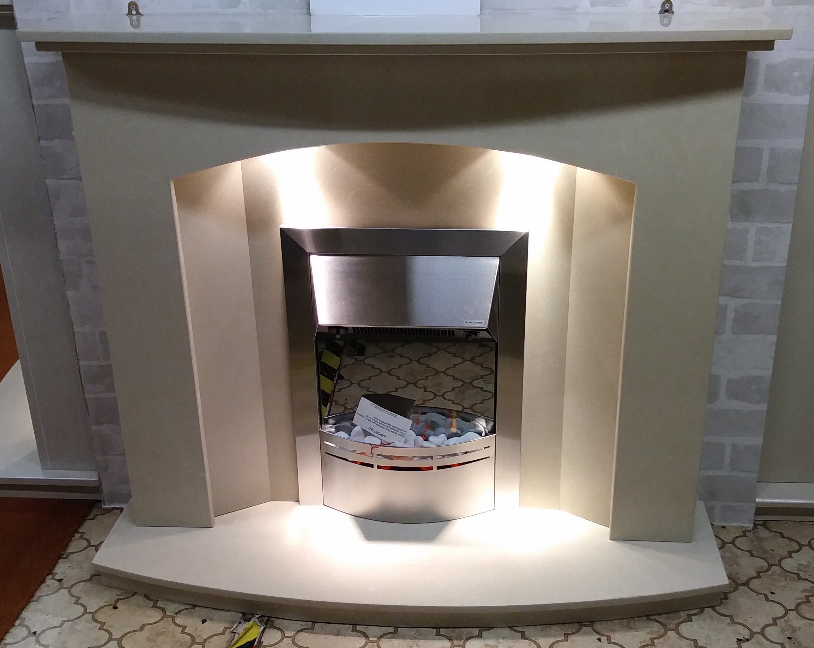48" Winsor Micro Marble Fire Surround – Housams Ltd